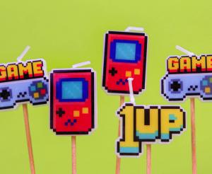 Kagelys - Game On 5 stk. - KagerOgSager i Odense – Kager Og Sager