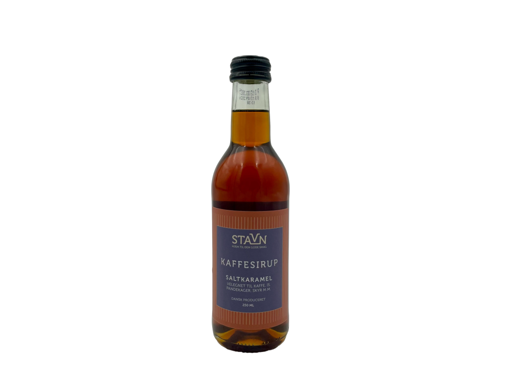 STAVN Sirup - Salt karamel 250ml – Kager Og Sager