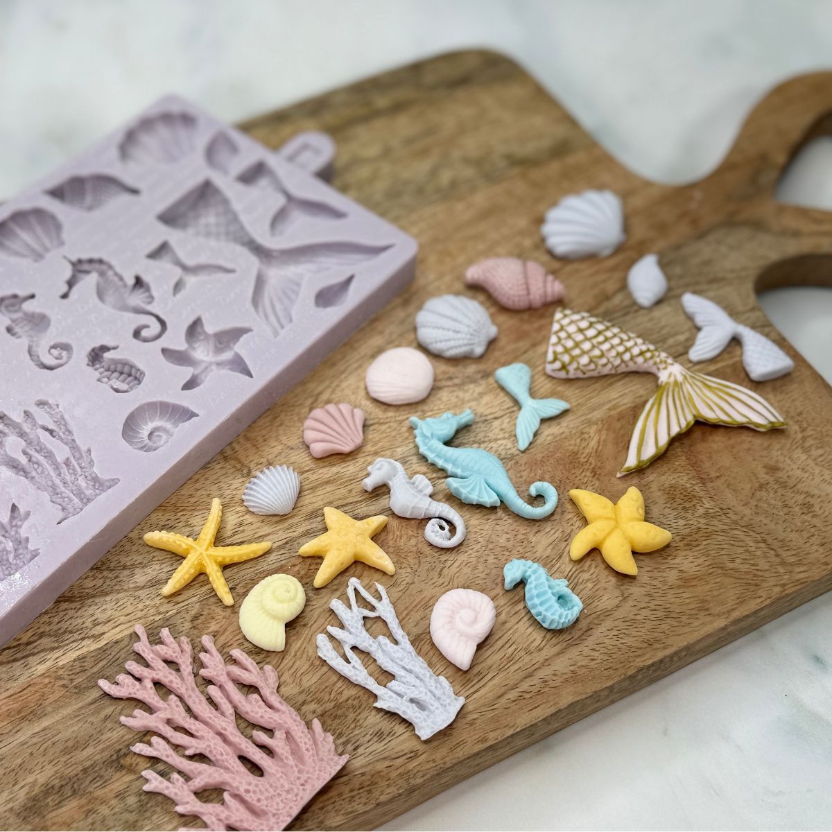 Karen Davies Silikoneform - Under the sea – Kager Og Sager