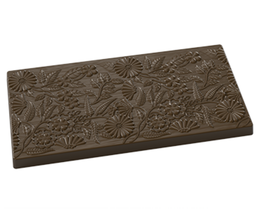 Implast Chokoladeform - 818 Blomster Plade – Kager Og Sager