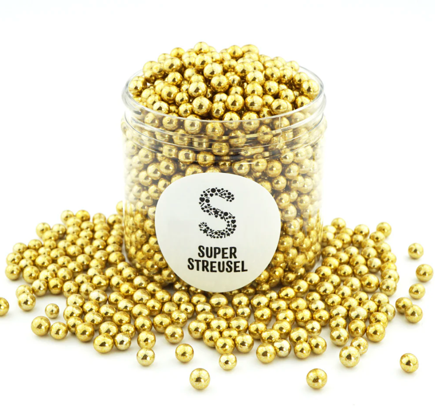 Super Streusel Chokolade Kugler - Mini Guld 150 g. – Kager Og Sager